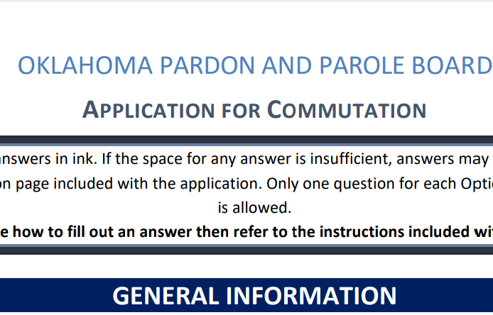 Oklahoma Parole and Commutation Services